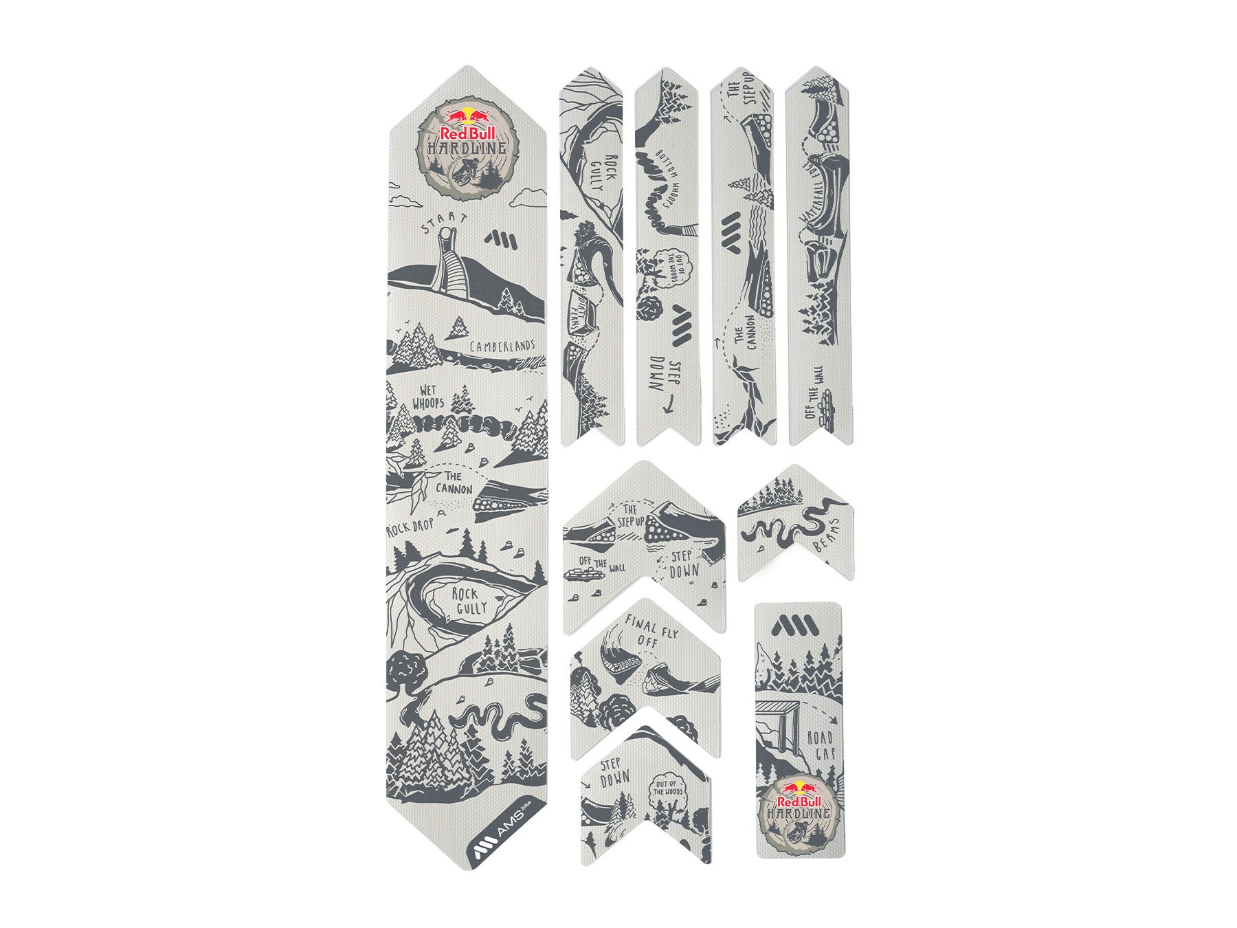 AMS X Red Bull Hardline Frame Guard - Ultimate MTB Protection