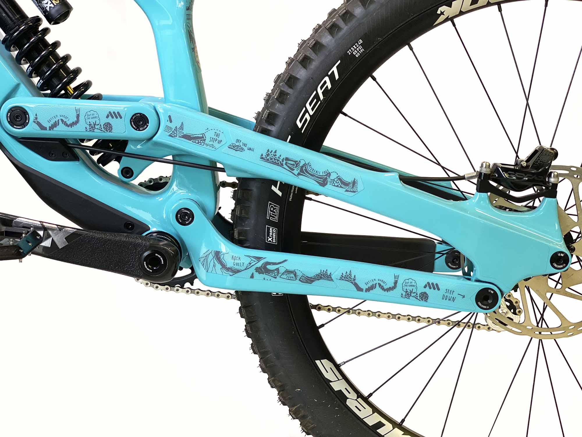AMS X Red Bull Hardline Frame Guard - Ultimate MTB Protection