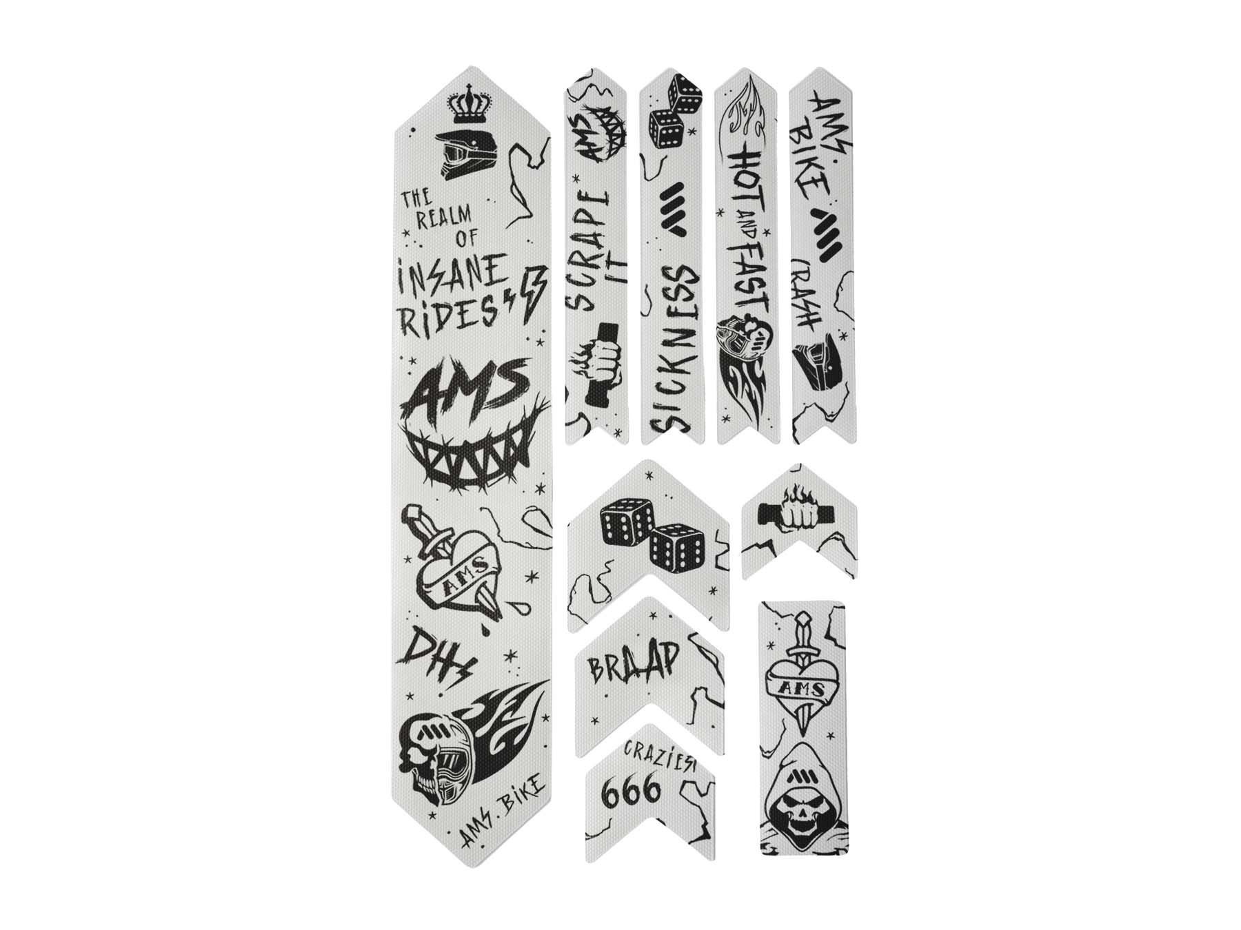 AMS Honeycomb Frame Guard Extra. Hell Gang