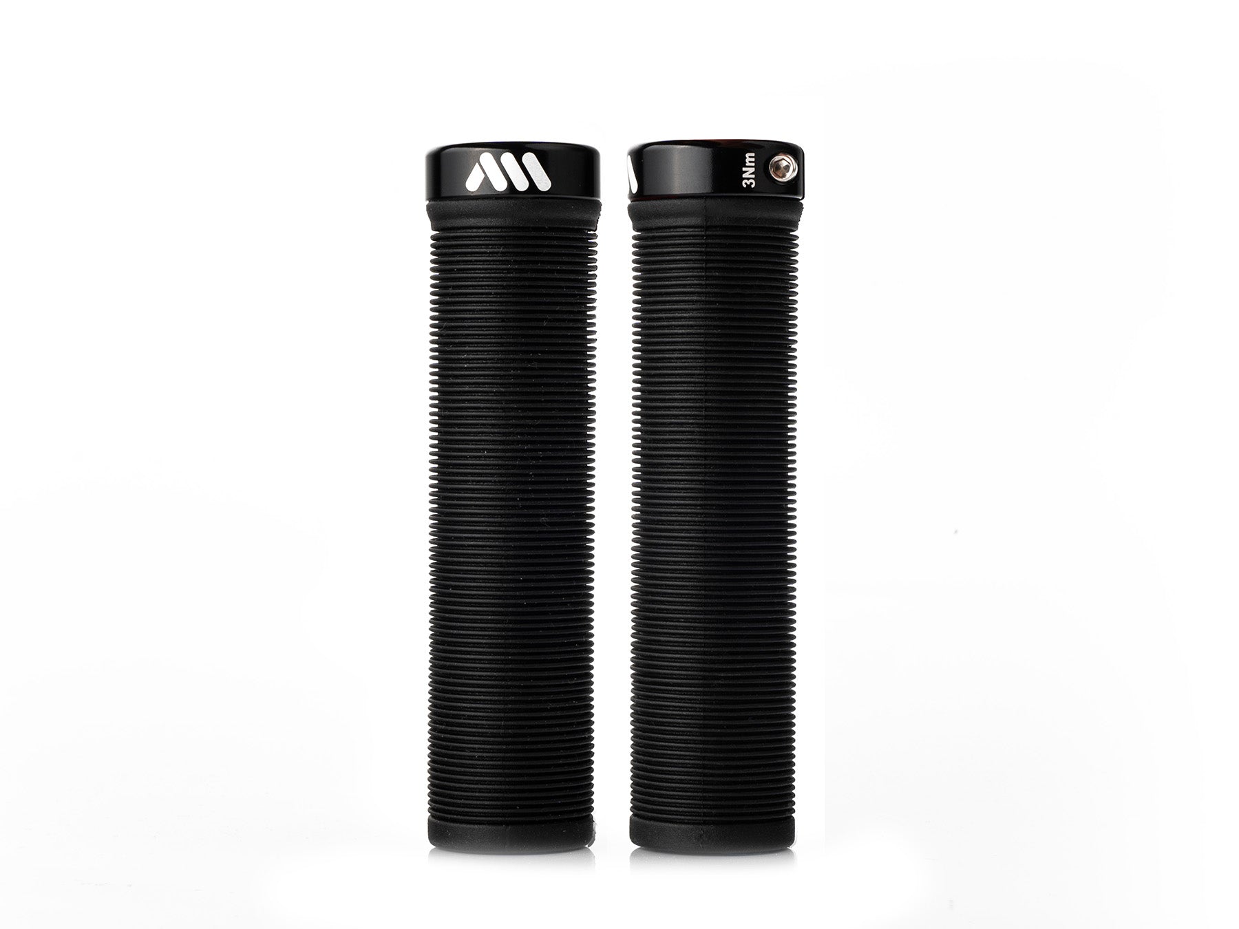 AMS BARCODE MTB Grips – Black | Classic Comfort & Control