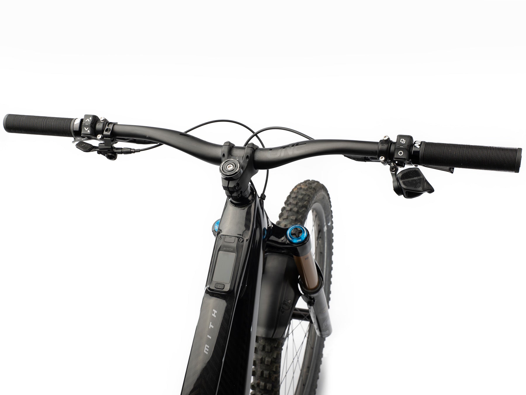 AMS BARCODE MTB Grips – Black | Classic Comfort & Control