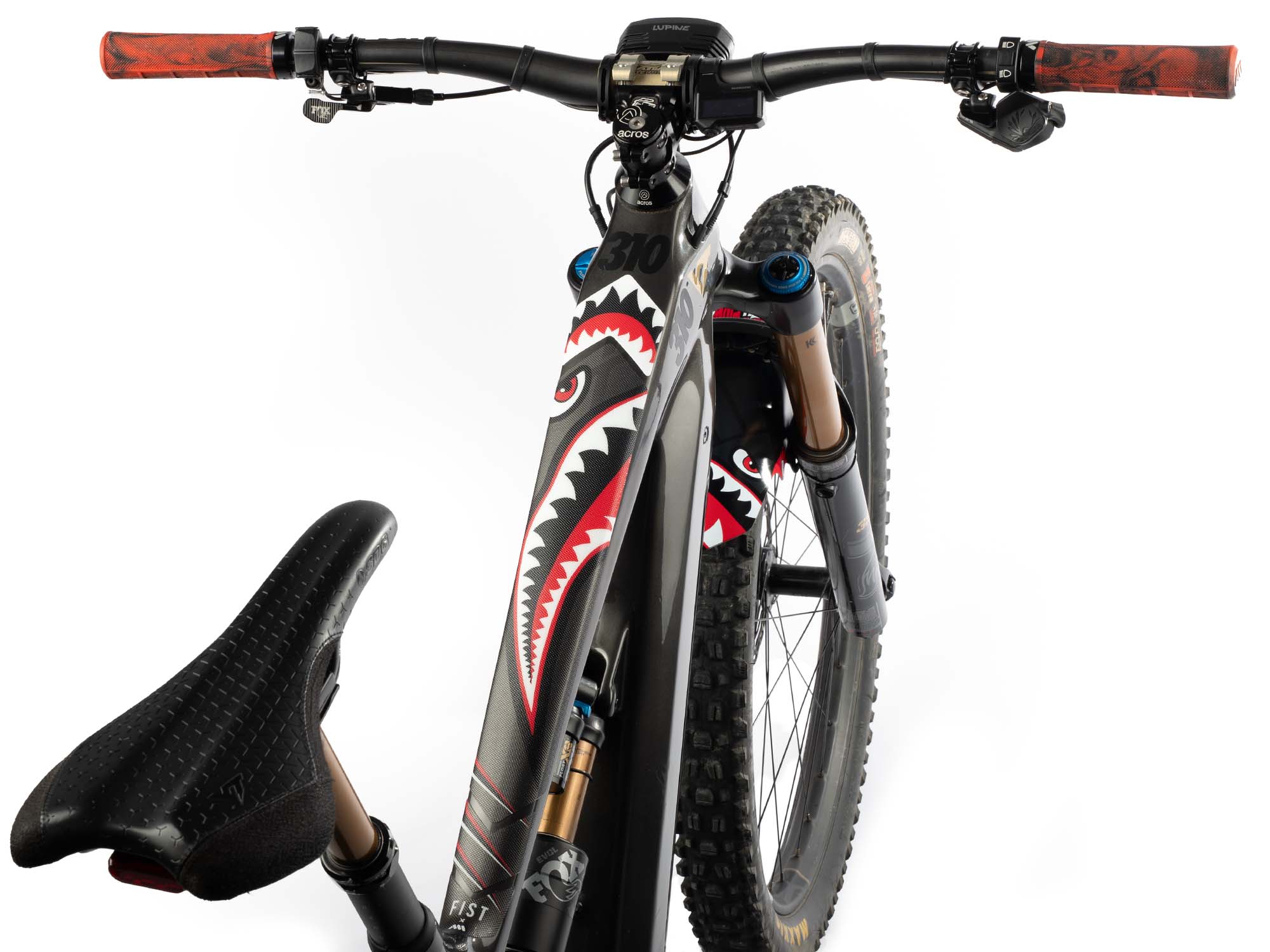 AMS X Fist Jaws P-40 Frame Guard - Ultimate MTB Protection