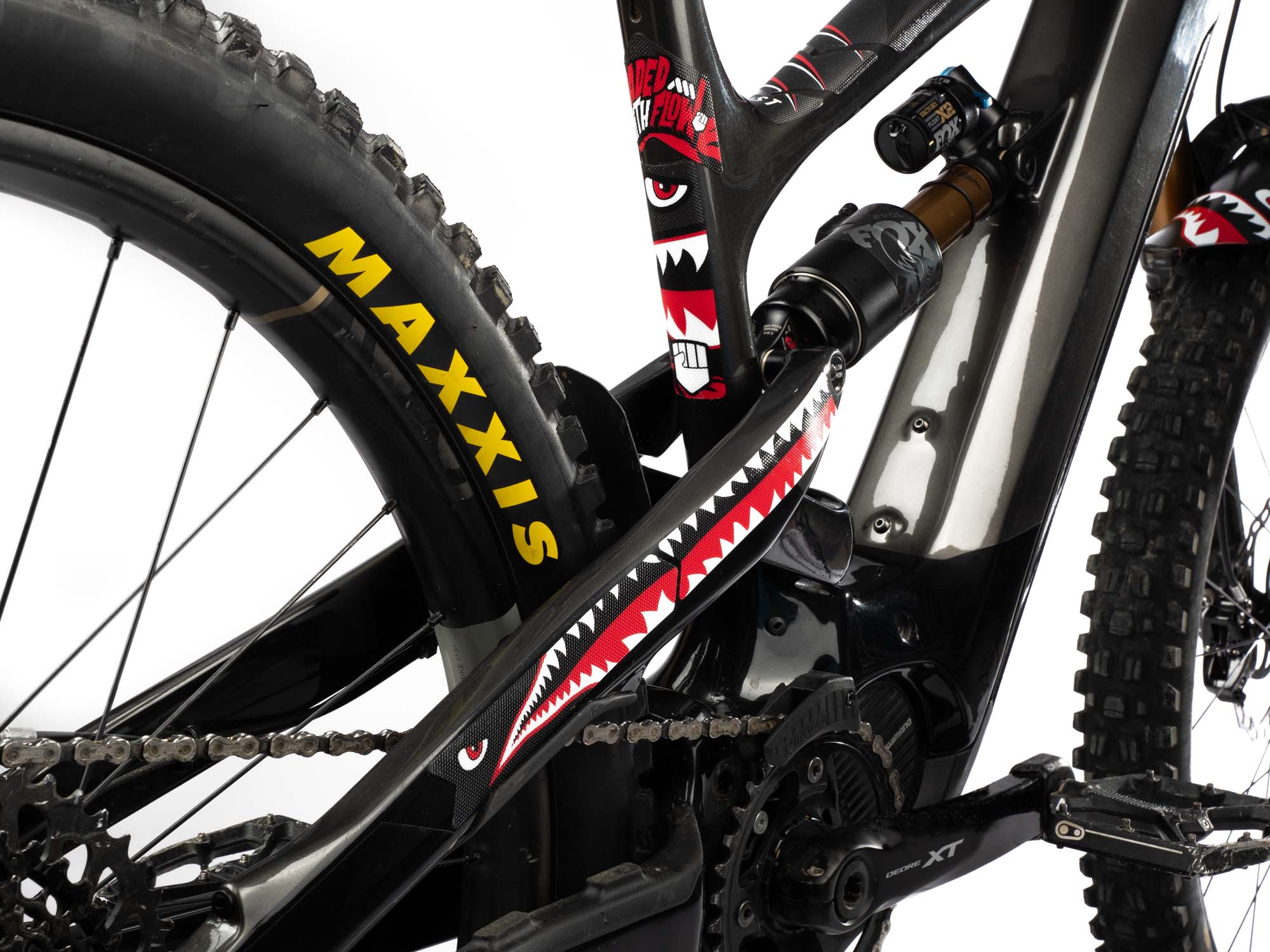 AMS X Fist Jaws P-40 Frame Guard - Ultimate MTB Protection