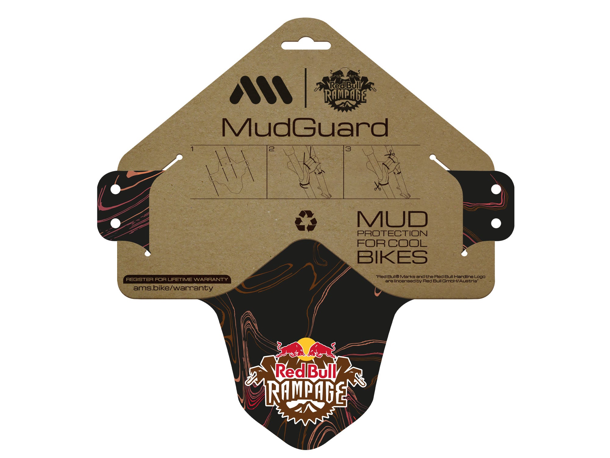 AMS X Red Bull Rampage Mud Guard – Rigeline Edition | MTB Protection
