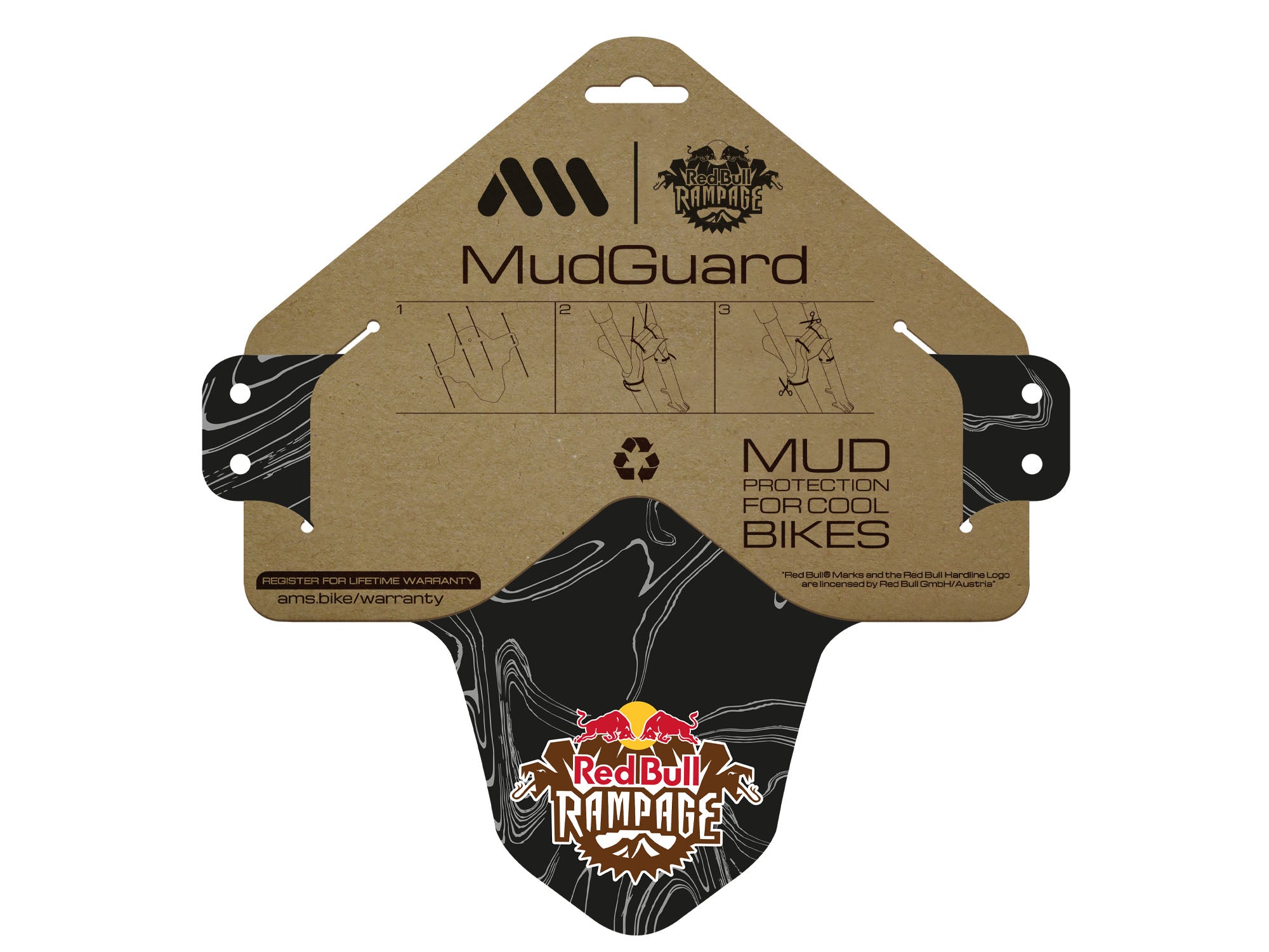 AMS X Red Bull Rampage Mud Guard – Rigeline Edition | MTB Protection