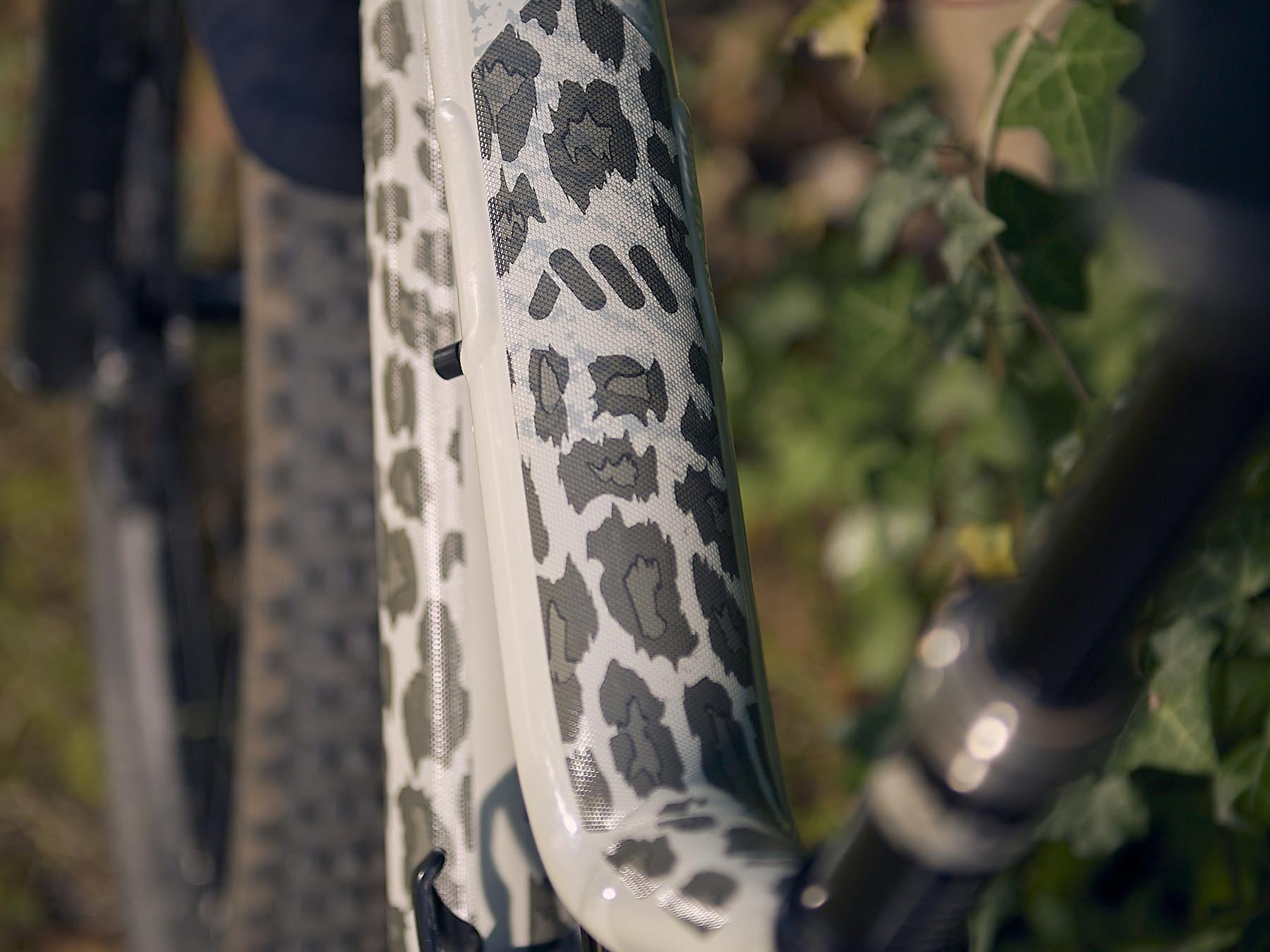 AMS Frame Guard Full size in Cheetah animal pattern