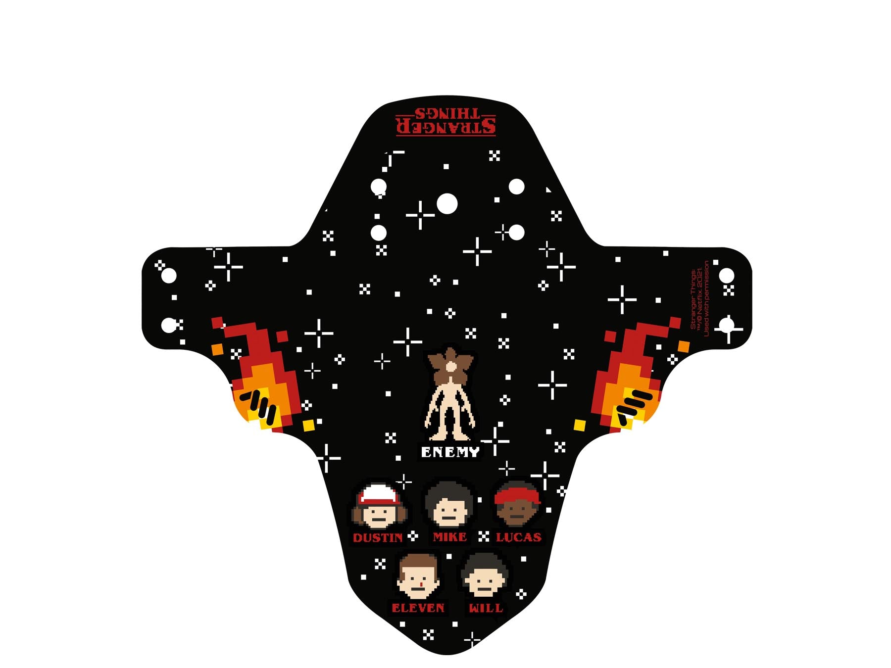 AMS X Stranger Things "8-bit" Mud Guard