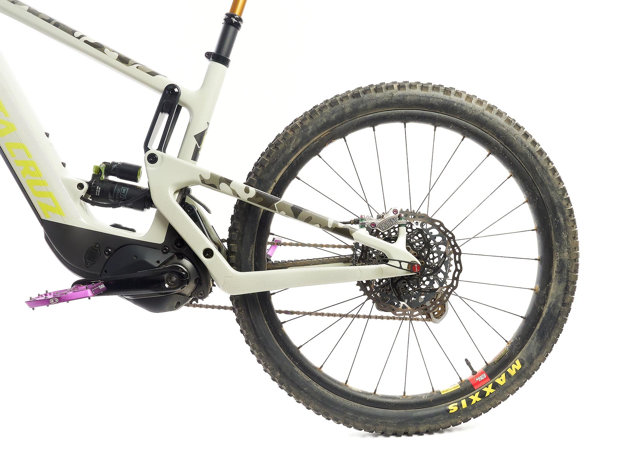 Camo Honeycomb adhesive frame protection for mtb in Extra size